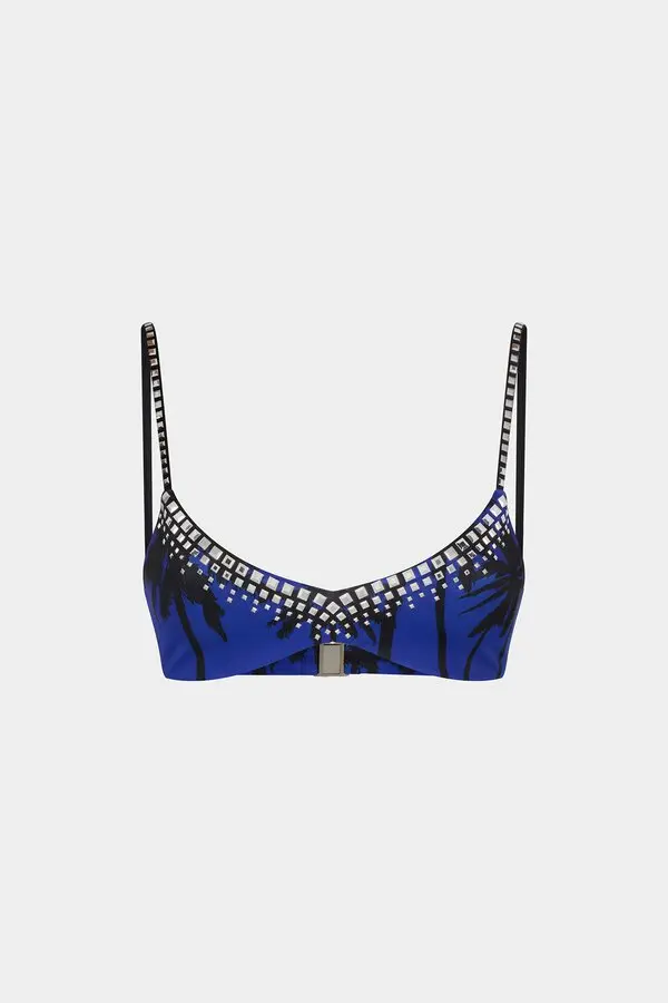 Dsquared2 Surf Bandeau Bikini Top - Black