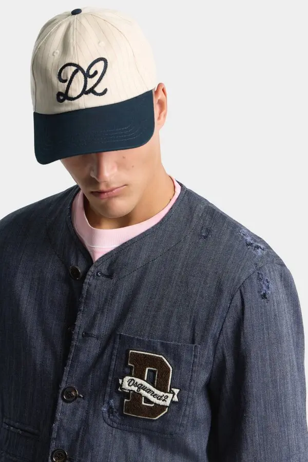 Dsquared2 Distressed Raw-cut Collarless Jacket