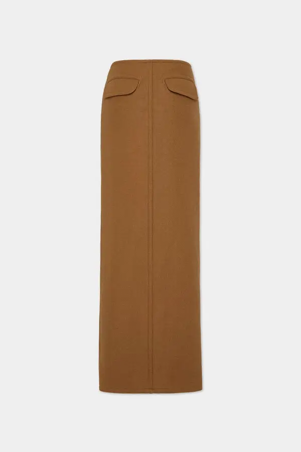 Dsquared2 Double Breasted Peacoat Long Skirt