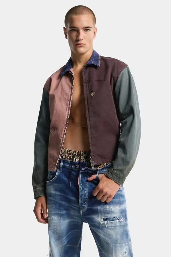 Dsquared2 Re-worked Color Block Jacket