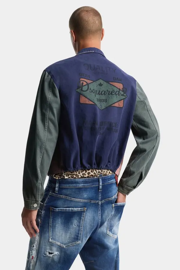 Dsquared2 Re-worked Color Block Jacket