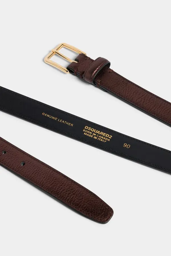 Dsquared2 Classic Buckle Belt - Brown