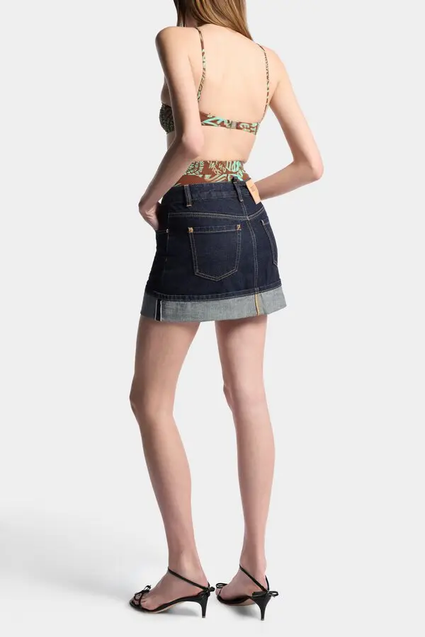 Dsquared2 Japanese Denim Skirt