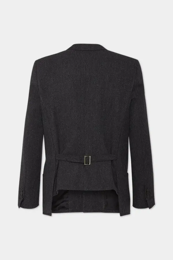 Dsquared2 X Vaccaro Wool, Cotton, And Linen Blazer