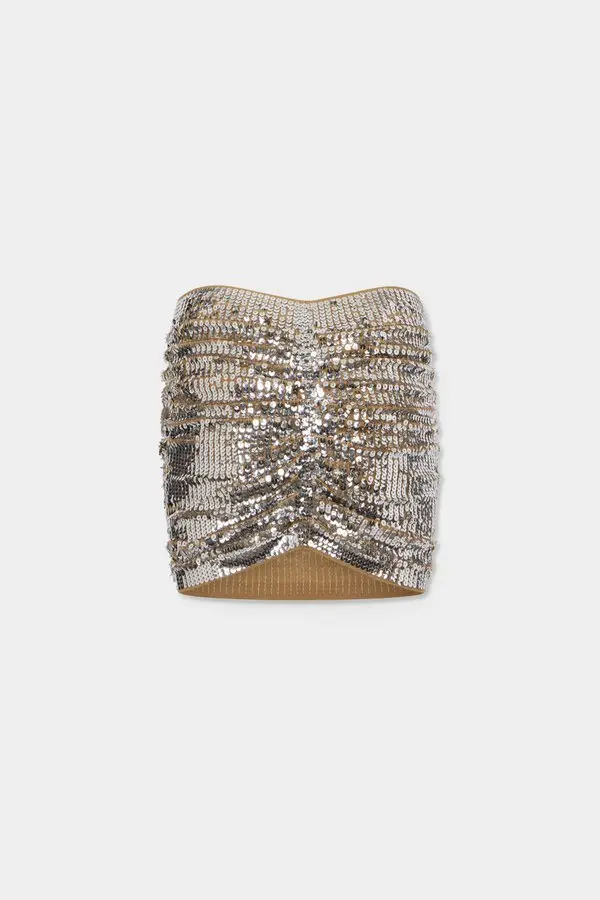 Dsquared2 Sequined Mini Skirt