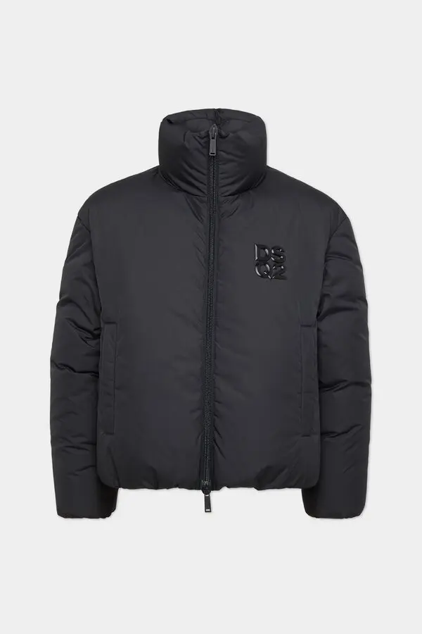 Dsquared2 Dsq2 Ball Nylon Puffer Jacket - Black