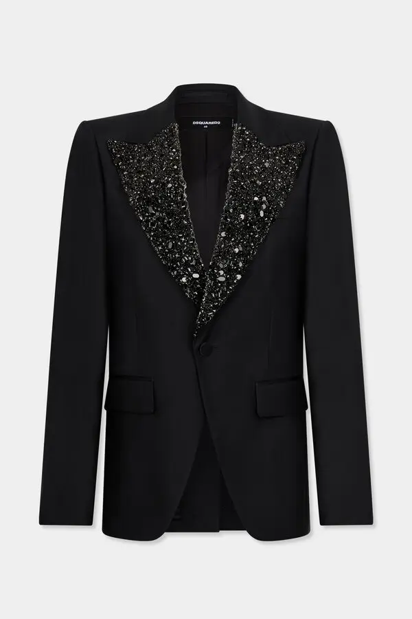 Dsquared2 Disco Wash '70s Blazer - Black