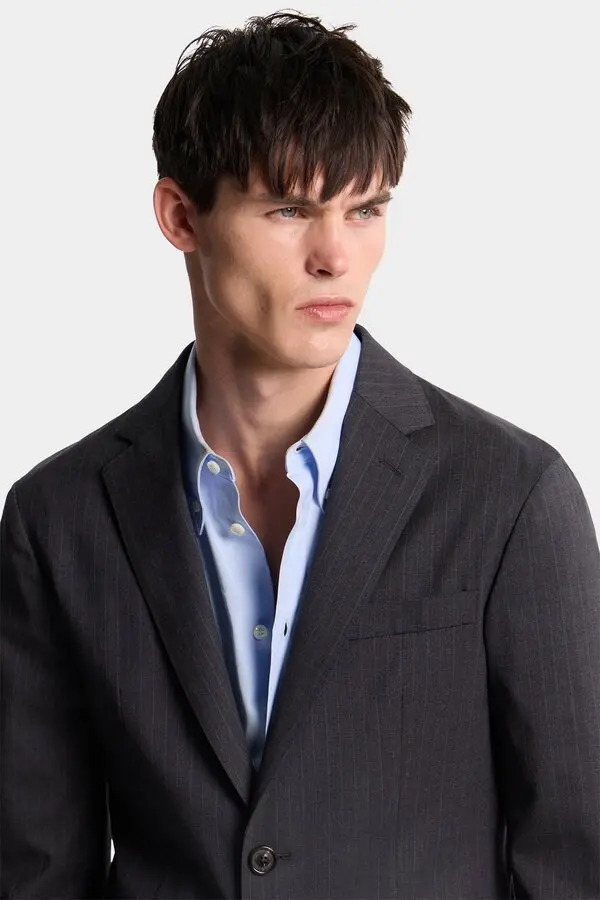 Dsquared2 Pinstriped Single Breasted Blazer