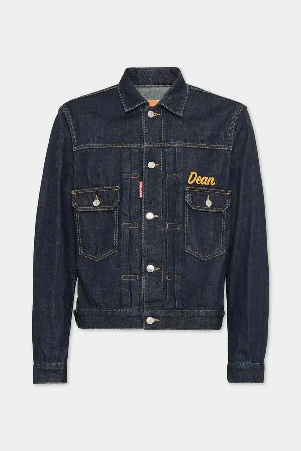 Dsquared2 Rebel Denim Trucker Jacket