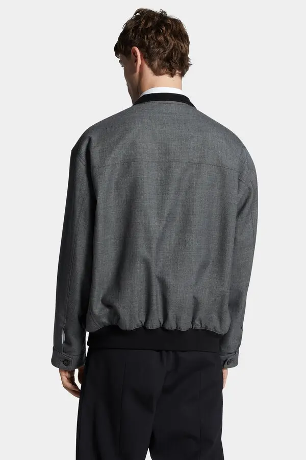 Dsquared2 Japanese Baracuta Blazer