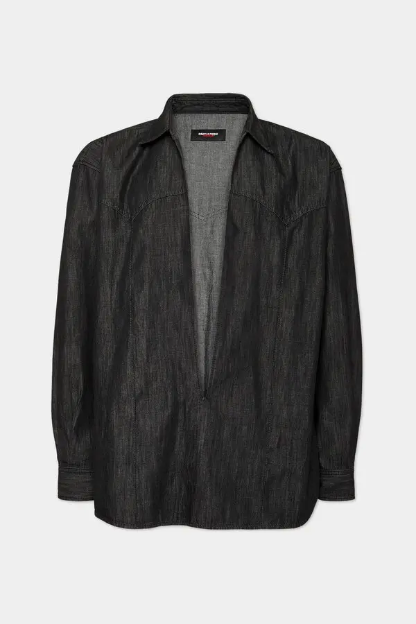 Dsquared2 Magliano X Vaccaro Denim Shirt - Black