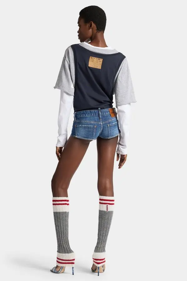 Dsquared2 Medium Perfecto Hot Pants