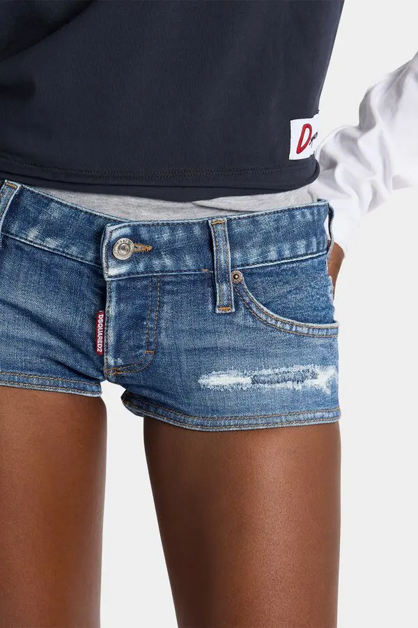 Dsquared2 Medium Perfecto Hot Pants