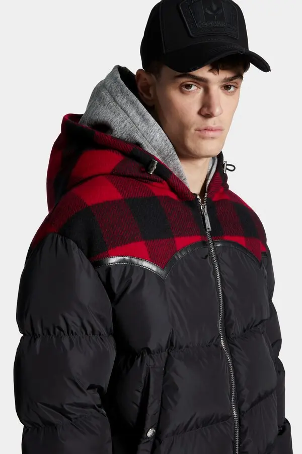 Dsquared2 Double Hood Western Puffer Jacket