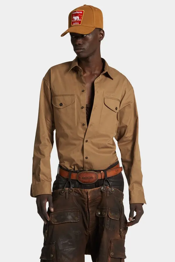 Dsquared2 Utility Cotton Shirt