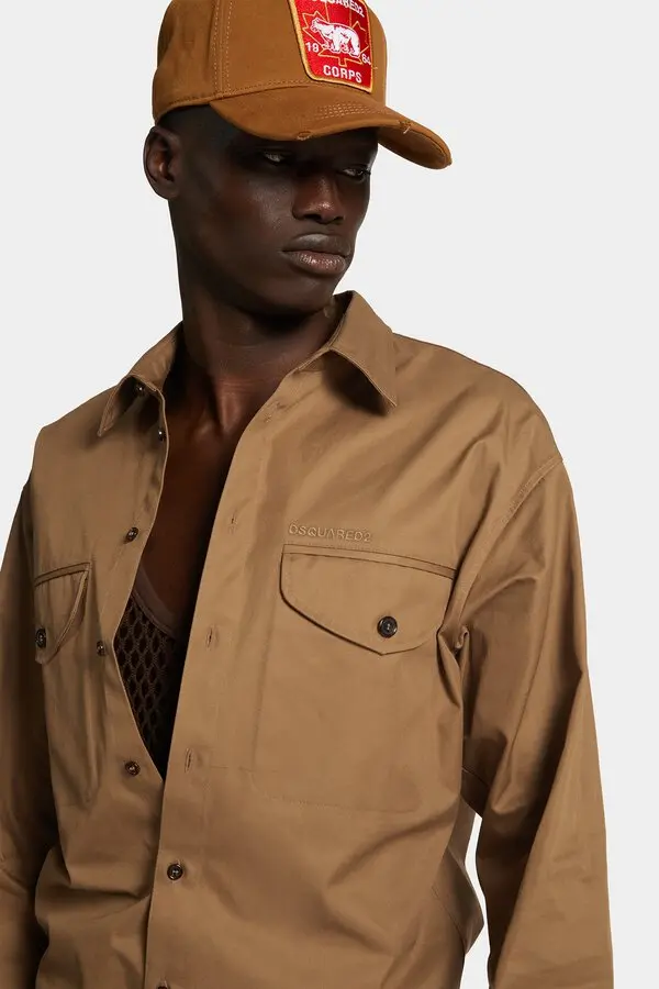 Dsquared2 Utility Cotton Shirt