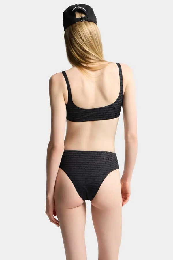 Dsquared2 Logo Bikini Top