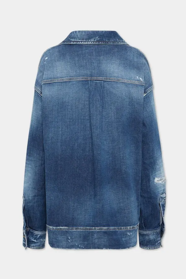 Dsquared2 Relaxed Fit Denim Shirt