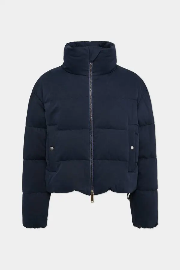 Dsquared2 Cotton Ball Puffer Jacket - Blue