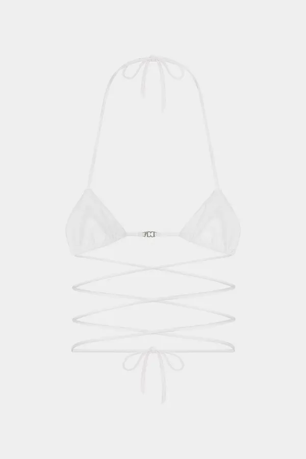 Dsquared2 Icon Clubbing Bikini Triangle Top