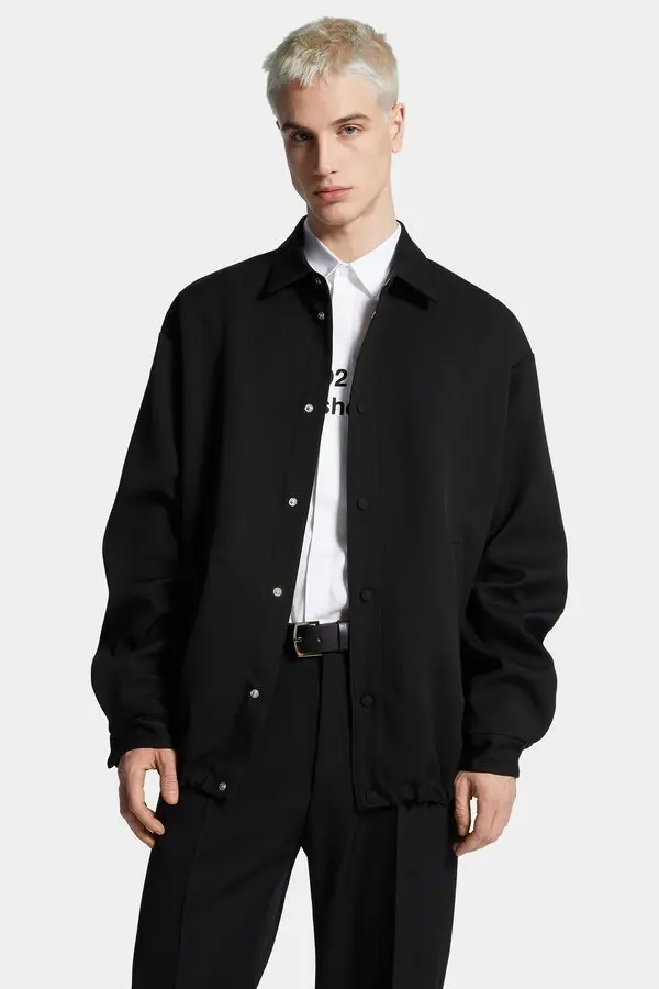 Dsquared2 Wool Coach Jacket