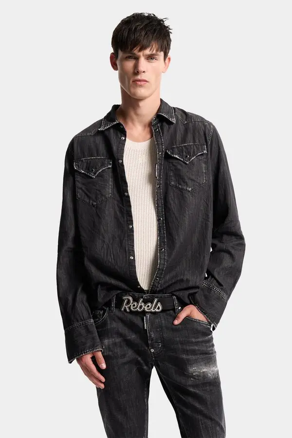 Dsquared2 Wash Western Shirt