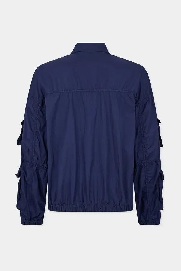 Dsquared2 Dyed Nylon Cargo Jacket