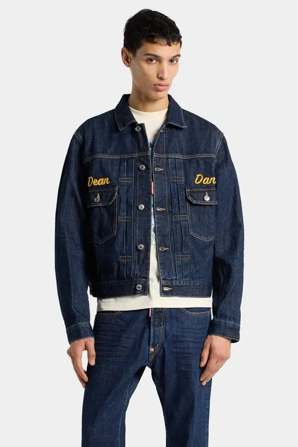 Dsquared2 Japanese Selvedge Denim Jean Jacket