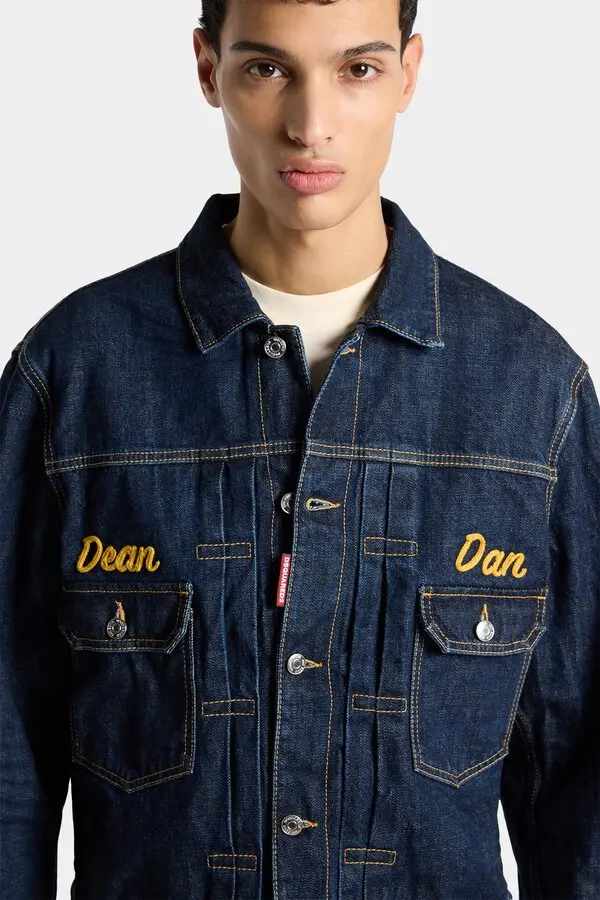Dsquared2 Japanese Selvedge Denim Jean Jacket