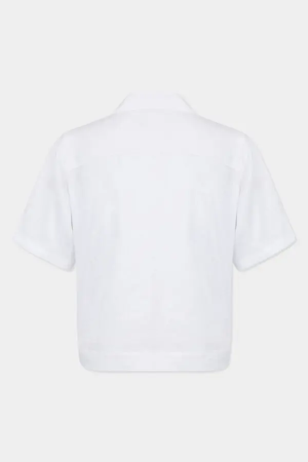 Dsquared2 Crinckled Bowling Shirt