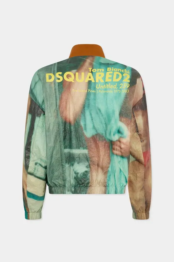 Dsquared2 Tom Bianchi X 80's Bomber Jacket - Black
