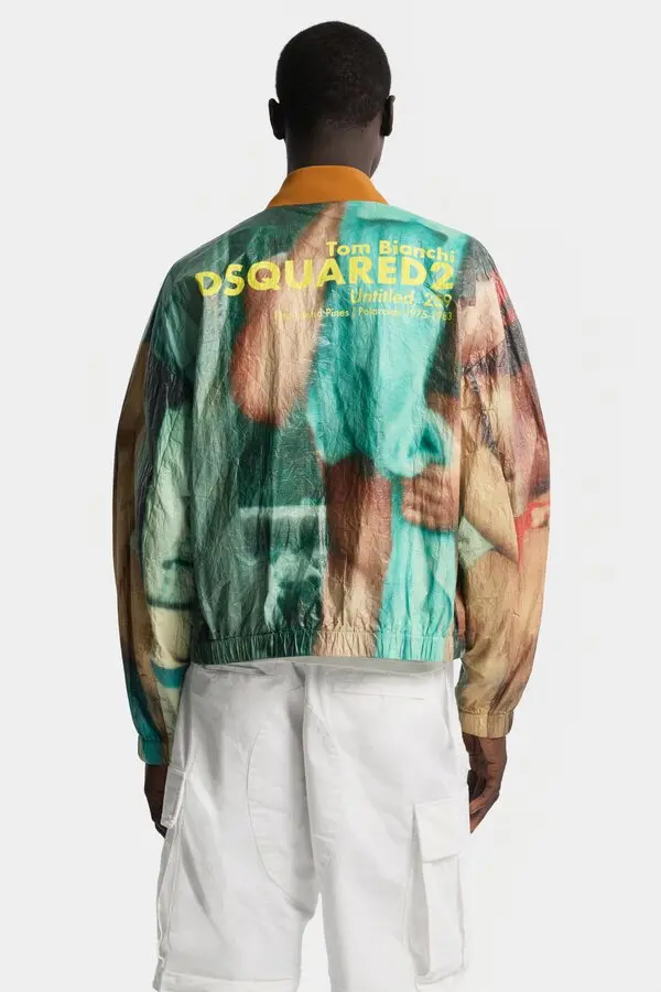 Dsquared2 Tom Bianchi X 80's Bomber Jacket - Black
