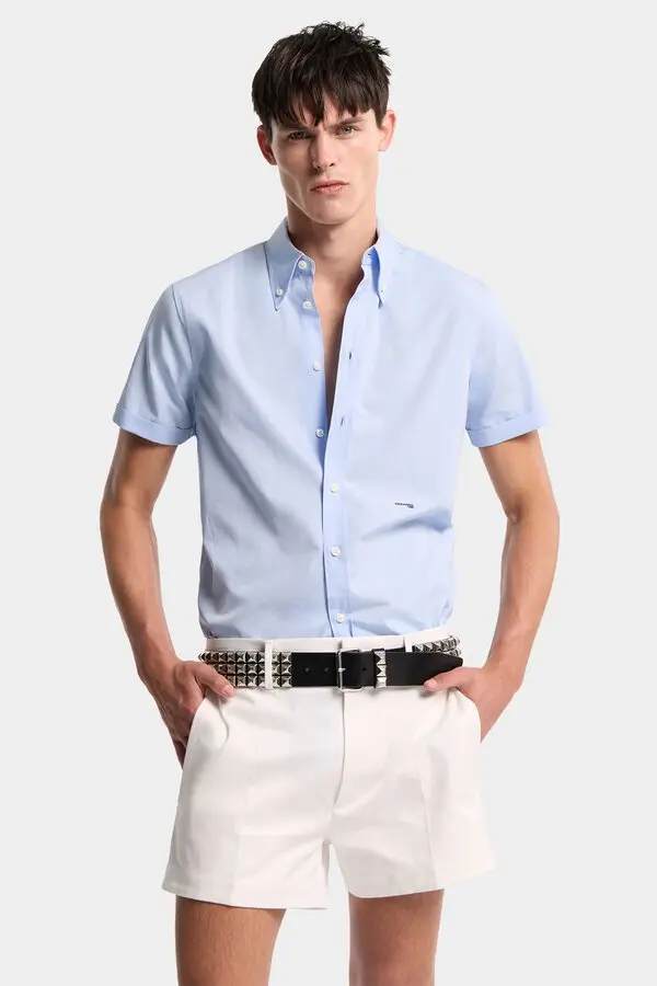 Dsquared2 Short Sleeve Slim Fit Shirt