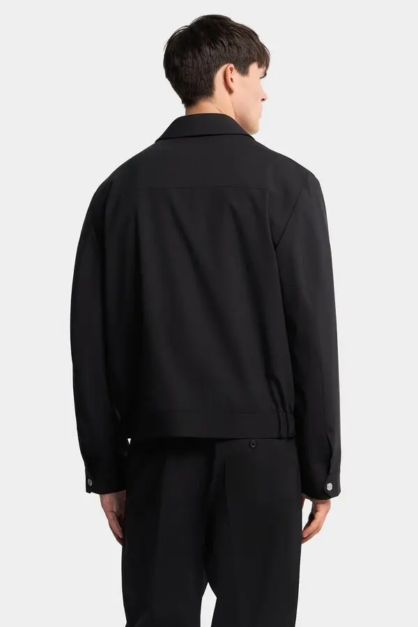 Dsquared2 Evening Bomber Jacket With Checkered Pattern