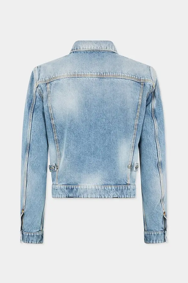Dsquared2 Light Wash Denim Jacket