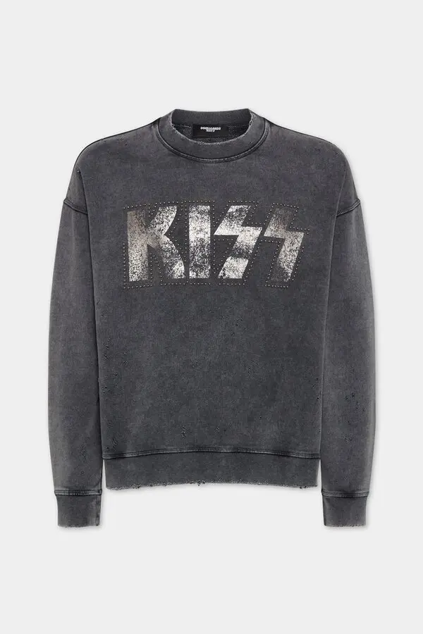 Dsquared2 Kiss X Sweatshirt - Grey