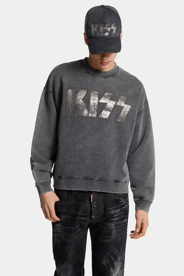Dsquared2 Kiss X Crewneck Sweatshirt