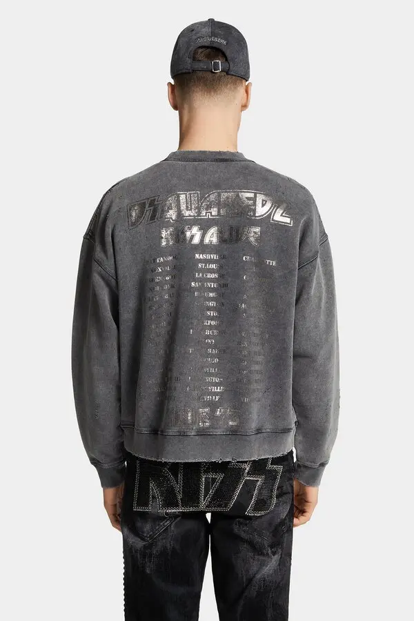 Dsquared2 Kiss X Crewneck Sweatshirt