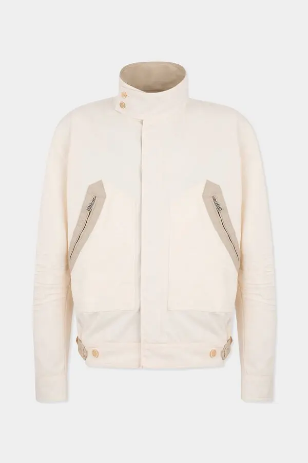Dsquared2 80's Sunset Bomber Jacket - White