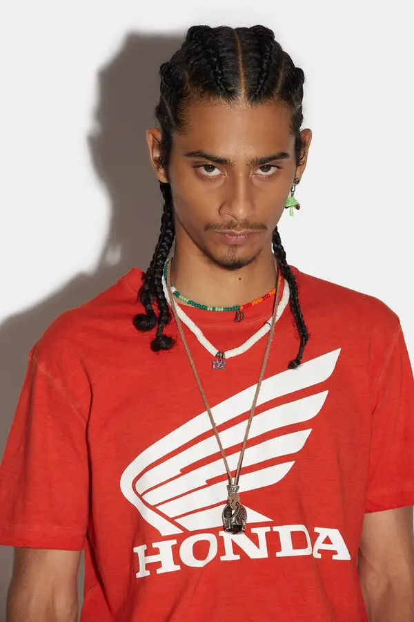 Dsquared2 Honda Graphic T-shirt - Orange