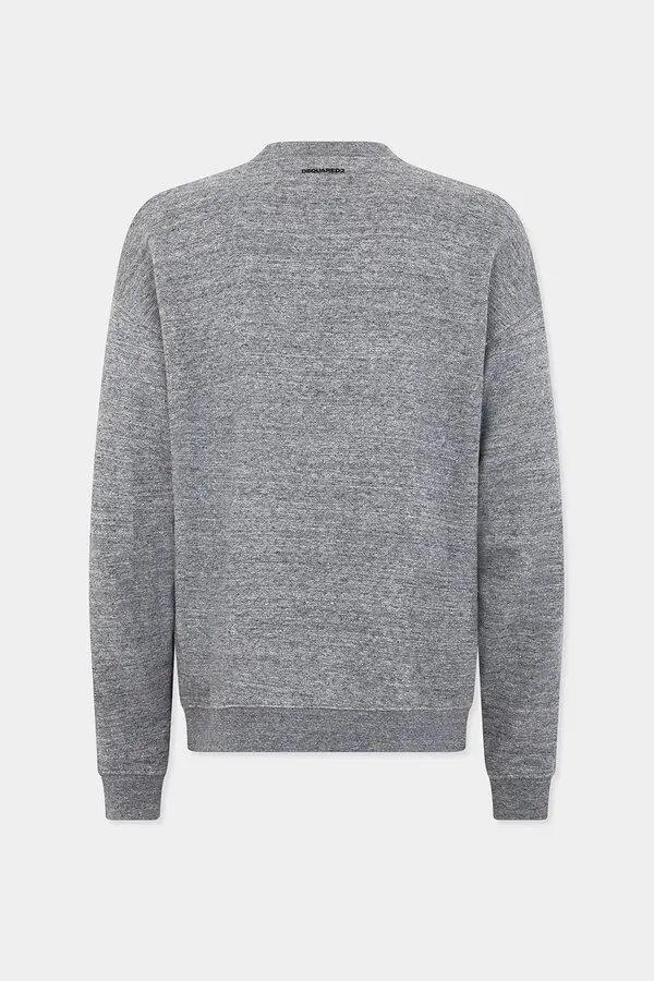 Dsquared2 Iconique Relaxed Fit Crewneck Sweatshirt