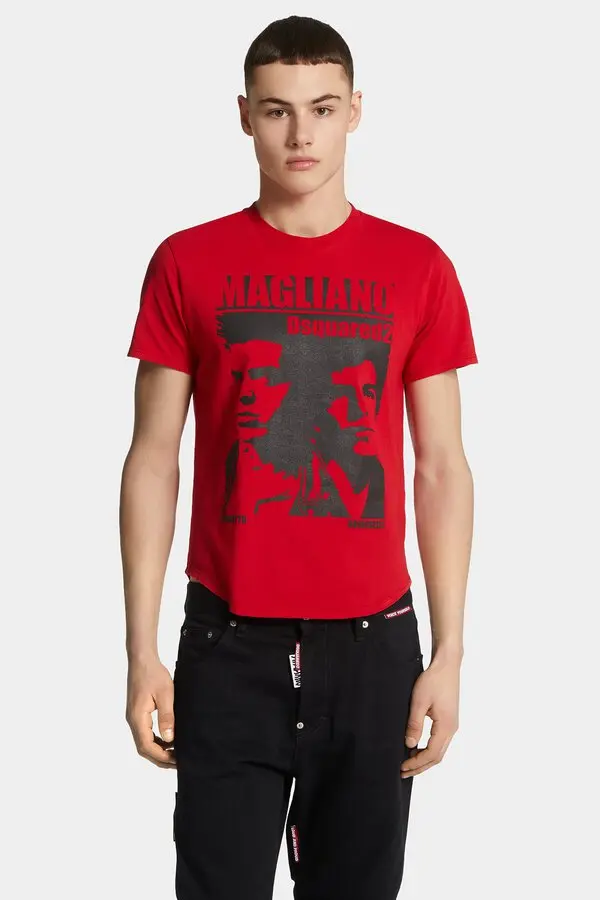 Dsquared2 X Magliano Graphic Print T-shirt - Red