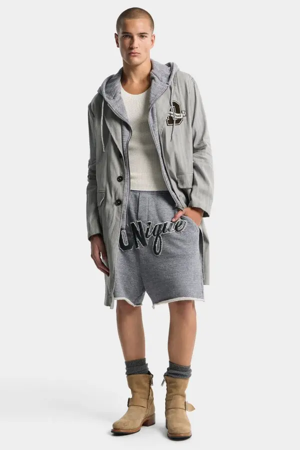 Dsquared2 Iconique Cotton Fleece Shorts