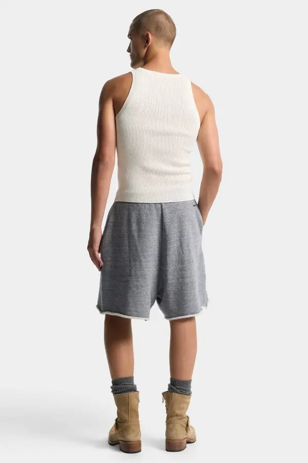 Dsquared2 Iconique Cotton Fleece Shorts
