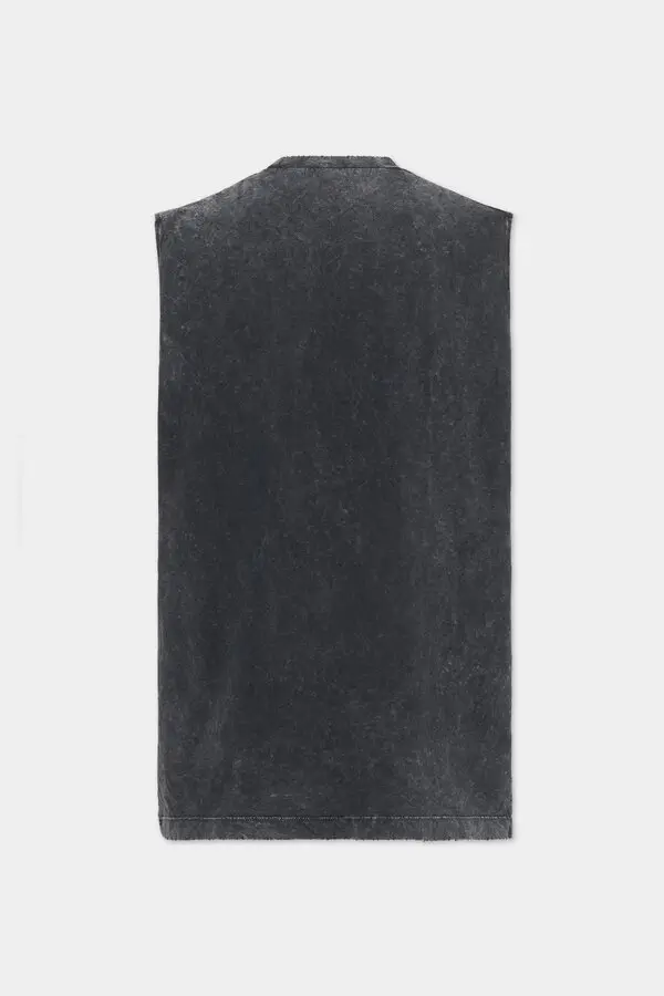 Dsquared2 Magliano X Sleeveless Printed T-shirt