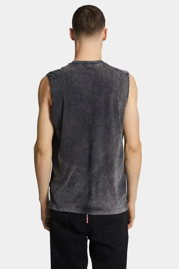 Dsquared2 Magliano X Sleeveless Printed T-shirt