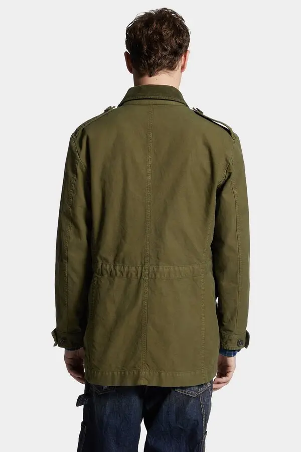 Dsquared2 Hunter Cotton Field Jacket