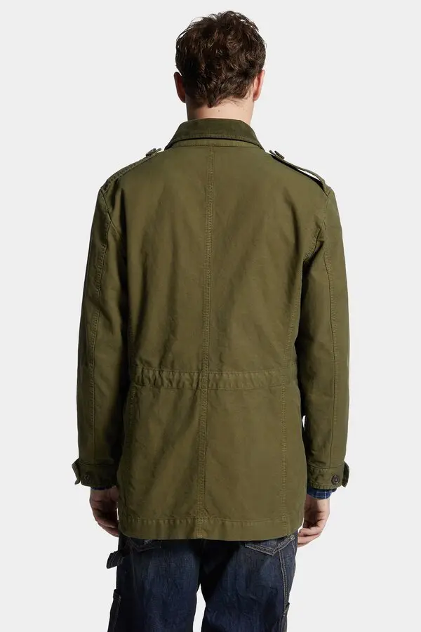 Dsquared2 Hunter Cotton Field Jacket