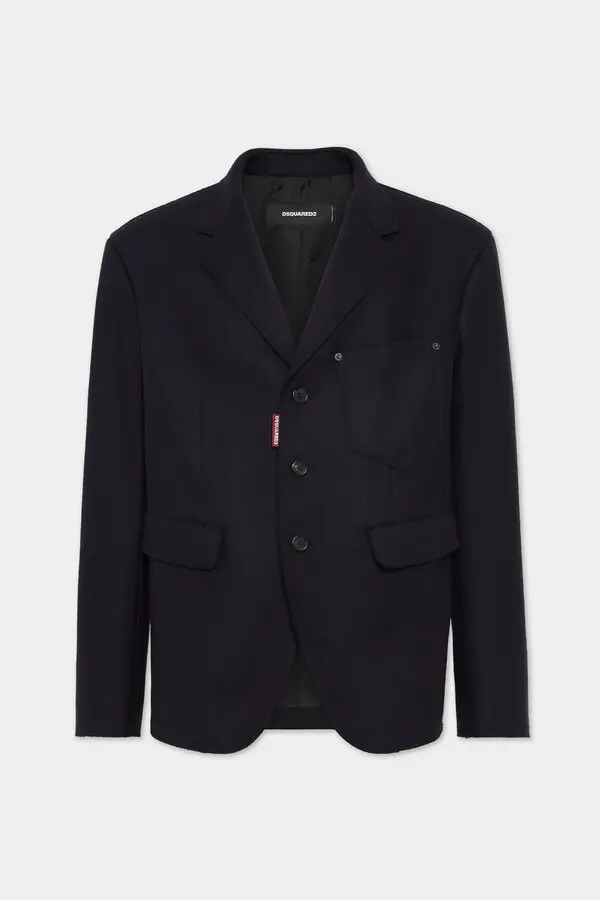 Dsquared2 Wool Osaka Blazer - Blue