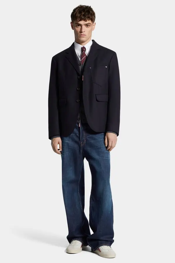 Dsquared2 Wool Osaka Blazer